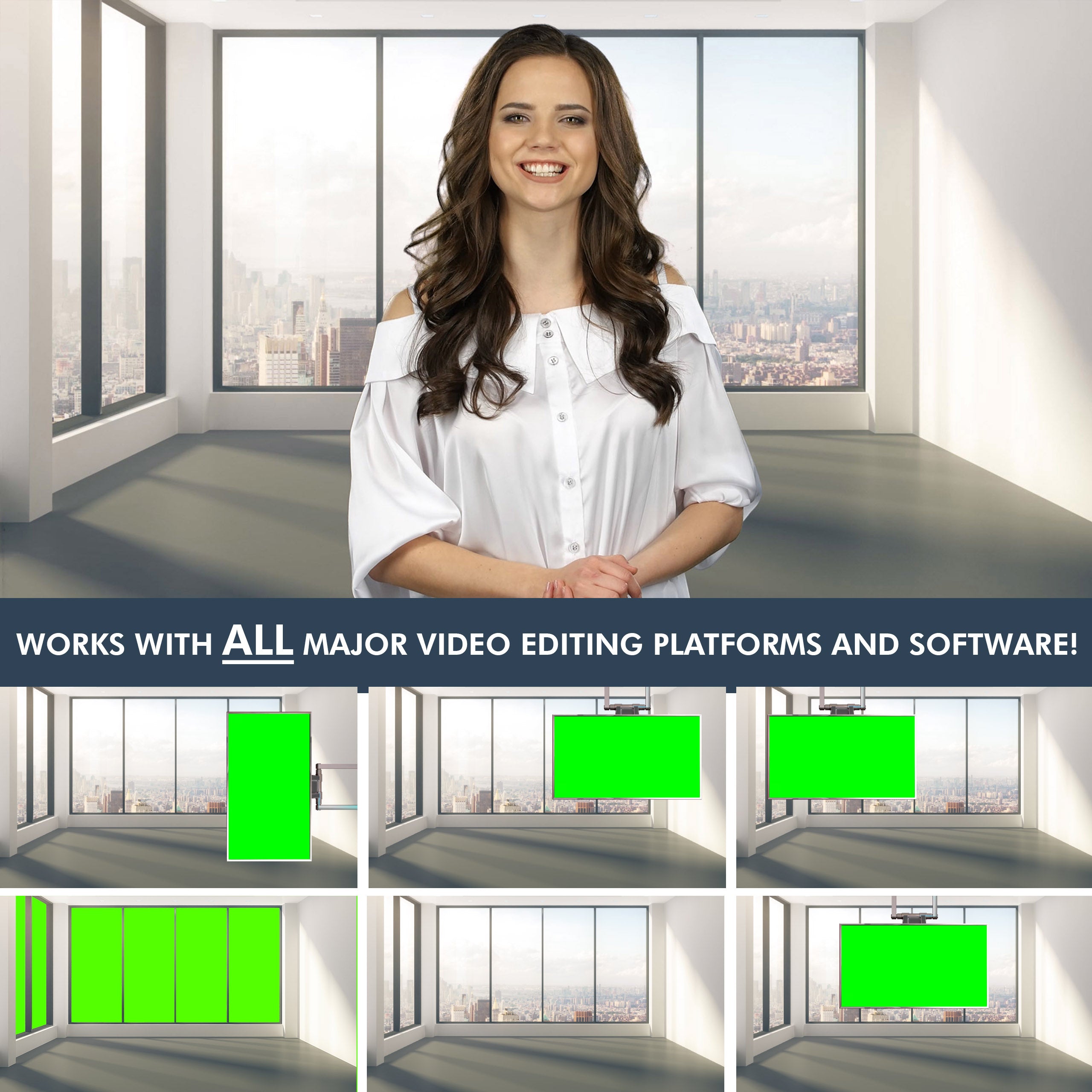 City Lofts Vol 3 HD / 4K Virtual Set – Virtual Set Lab