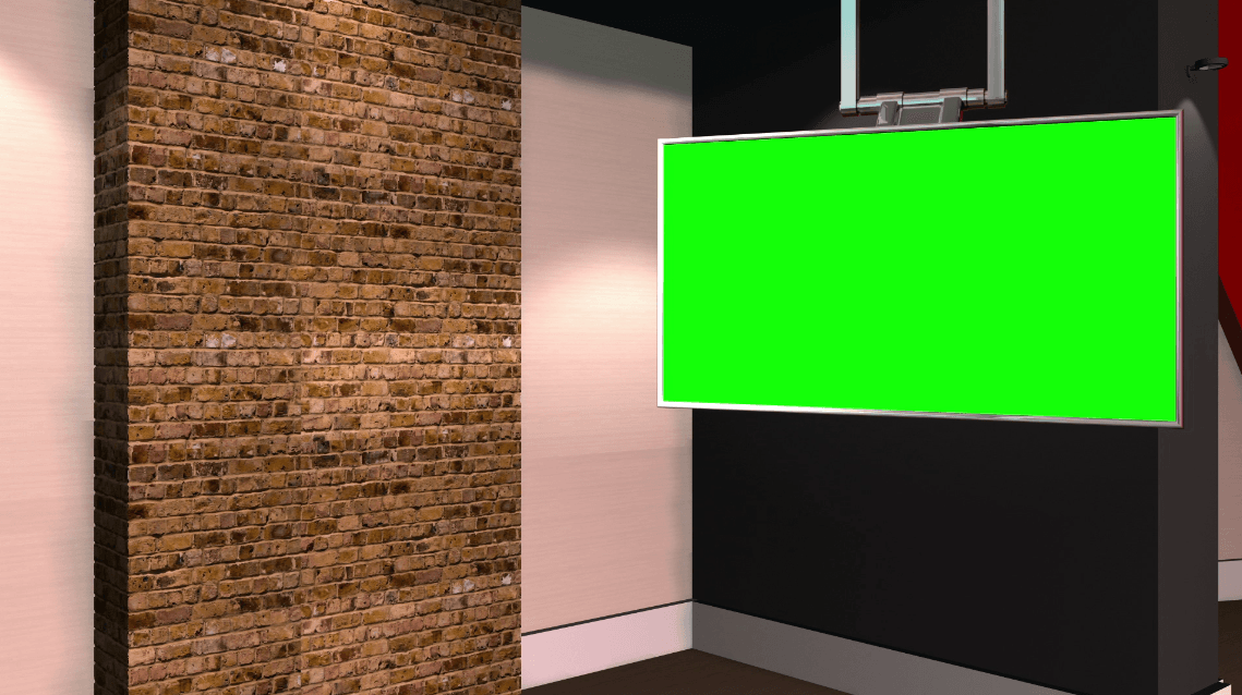 Virtual News Set 12 Single Set [ANGLE 6] – Virtual Set Lab
