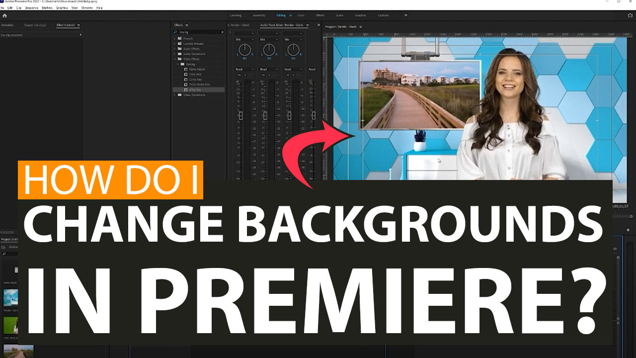 How do I change backgrounds in Adobe Premiere? – Virtual Set Lab