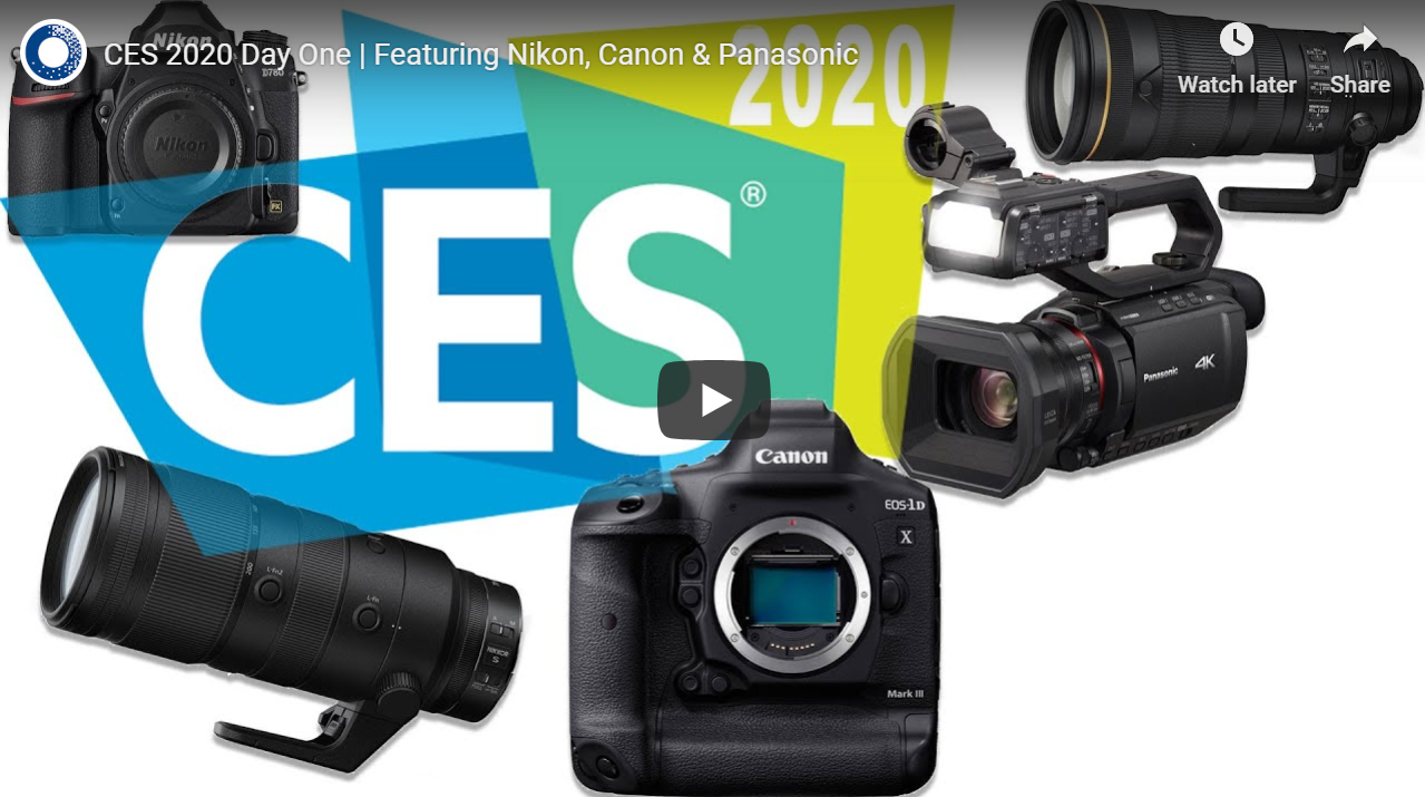 Latest Cameras @ CES 2020 – Virtual Set Lab