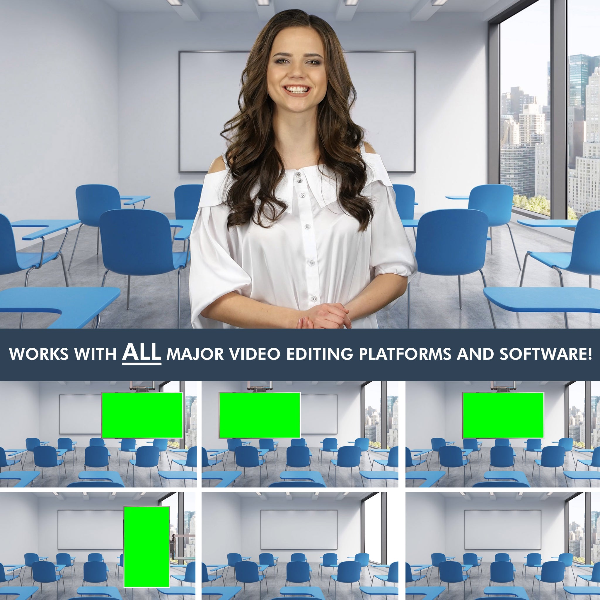 The Classroom Virtual Set Mega Pack – Virtual Set Lab
