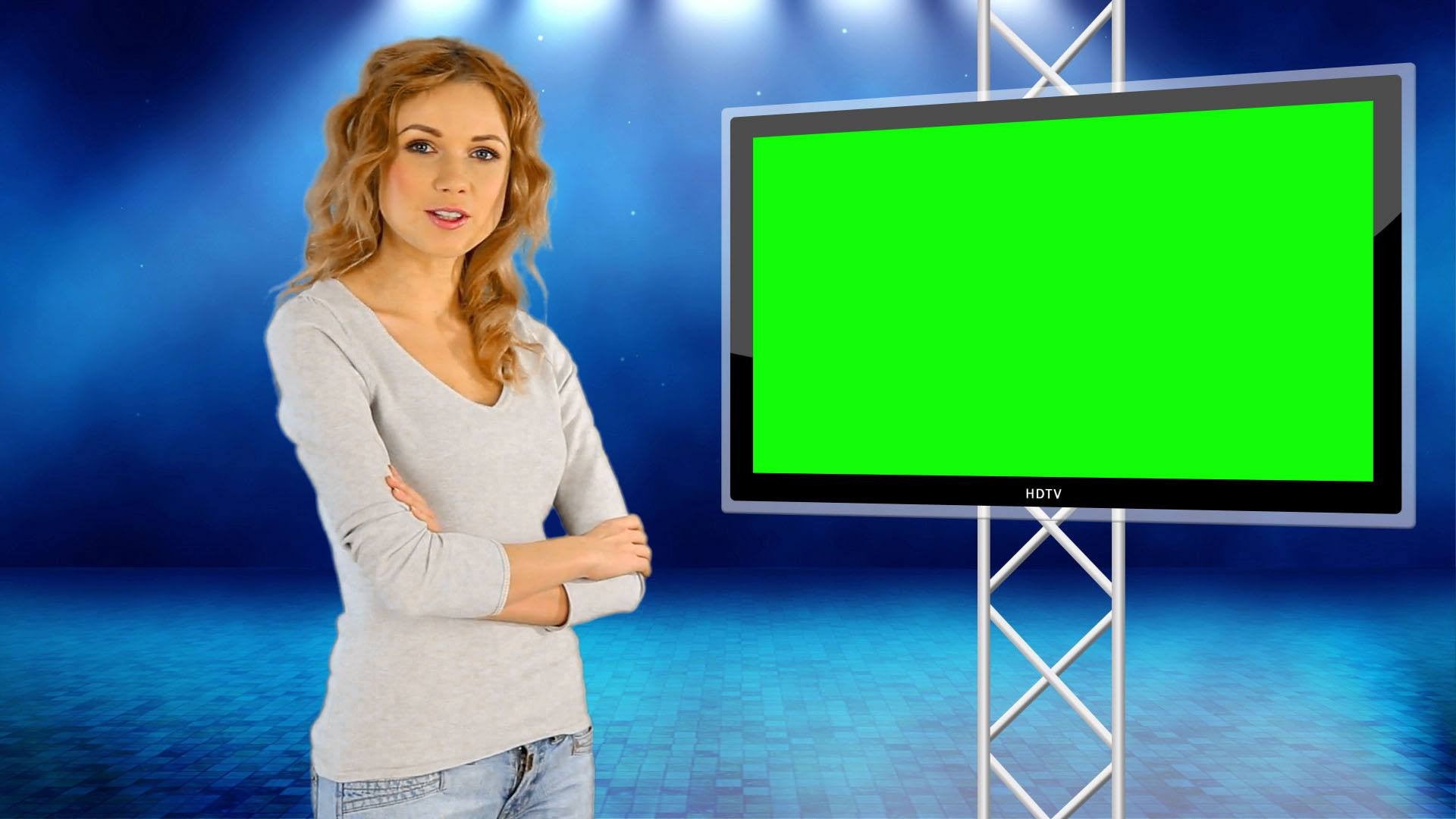 Virtual News Set 11 [All Angles] – Virtual Set Lab