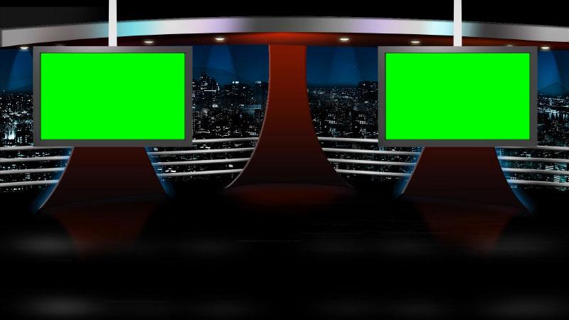 Virtual Studio Set 1 - Single Set [ANGLE 1] – Virtual Set Lab